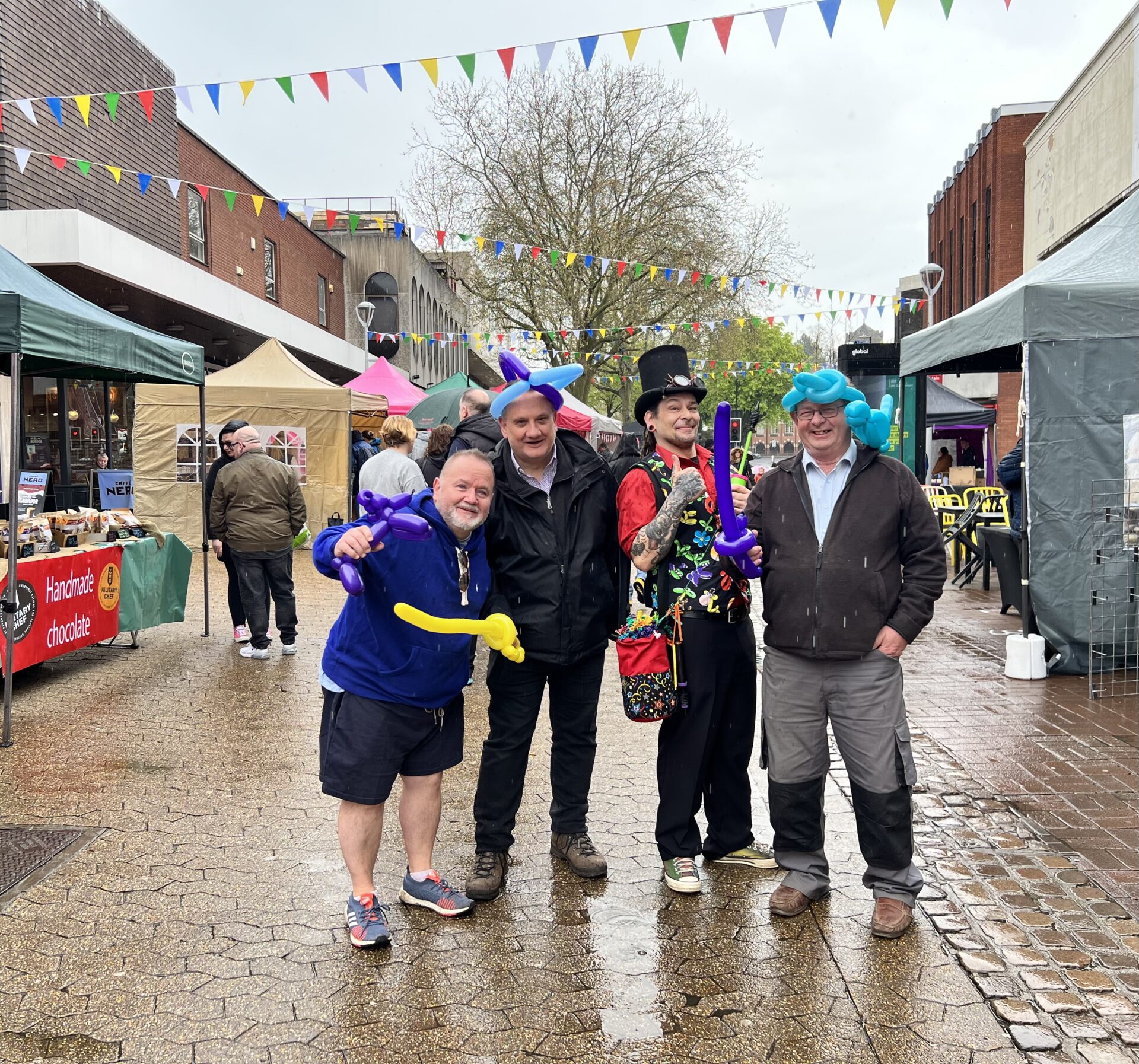 'Dancing Grannies' get into the groove at the Sutton Farmers' Market ...