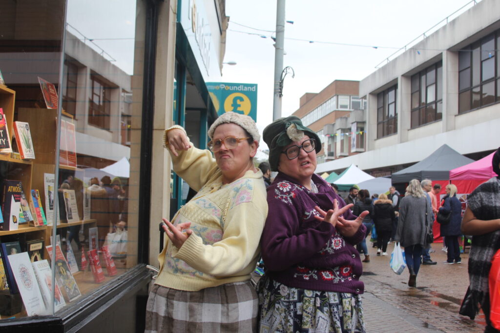 'Dancing Grannies' get into the groove at the Sutton Farmers' Market ...