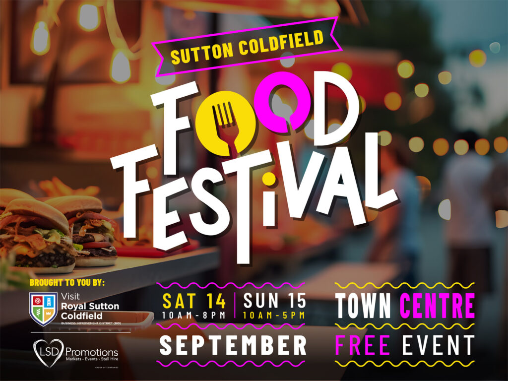 Sutton Coldfield Food Festival - Visit Royal Sutton Coldfield