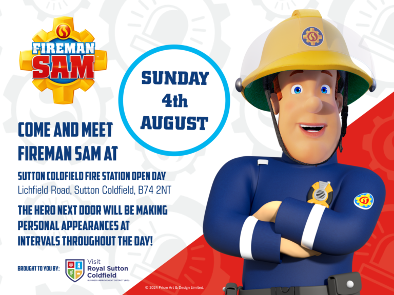 Meet Fireman Sam - Visit Royal Sutton Coldfield